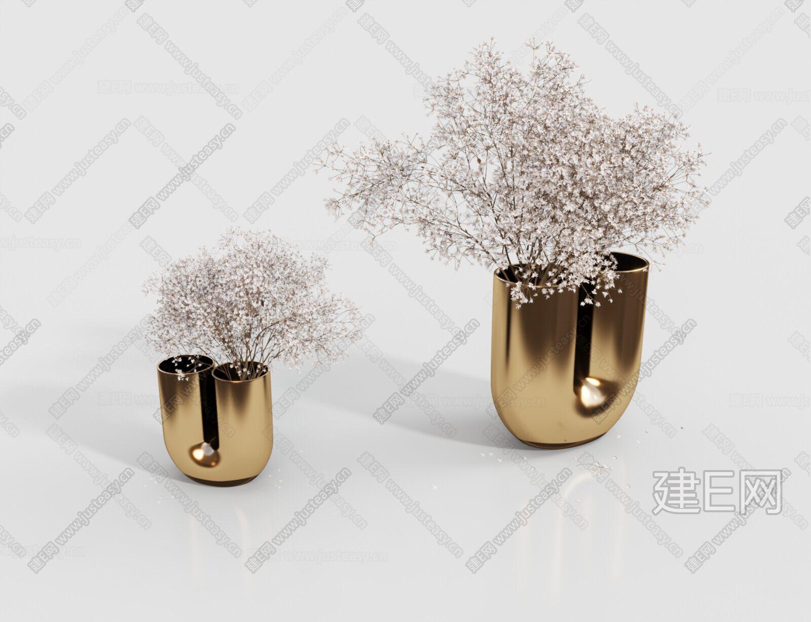 【侘寂风u型花瓶干枝花艺3d模型】建e网侘寂风u型花瓶干枝花艺3d模型下载 Id106256782 打造3d侘寂风u型花瓶干枝花艺模型