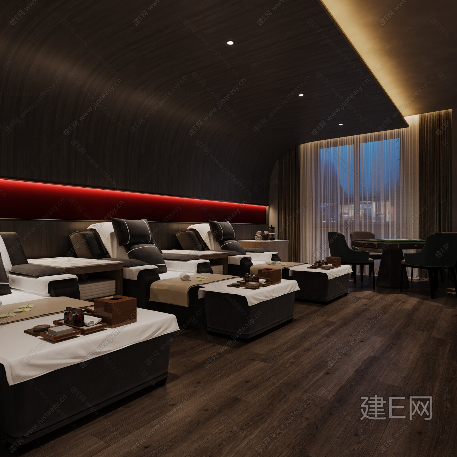 【现代按摩房包厢3d模型】建e网现代按摩房包厢3d模型下载 Id106912057 打造3d现代按摩房包厢模型免费下载平台