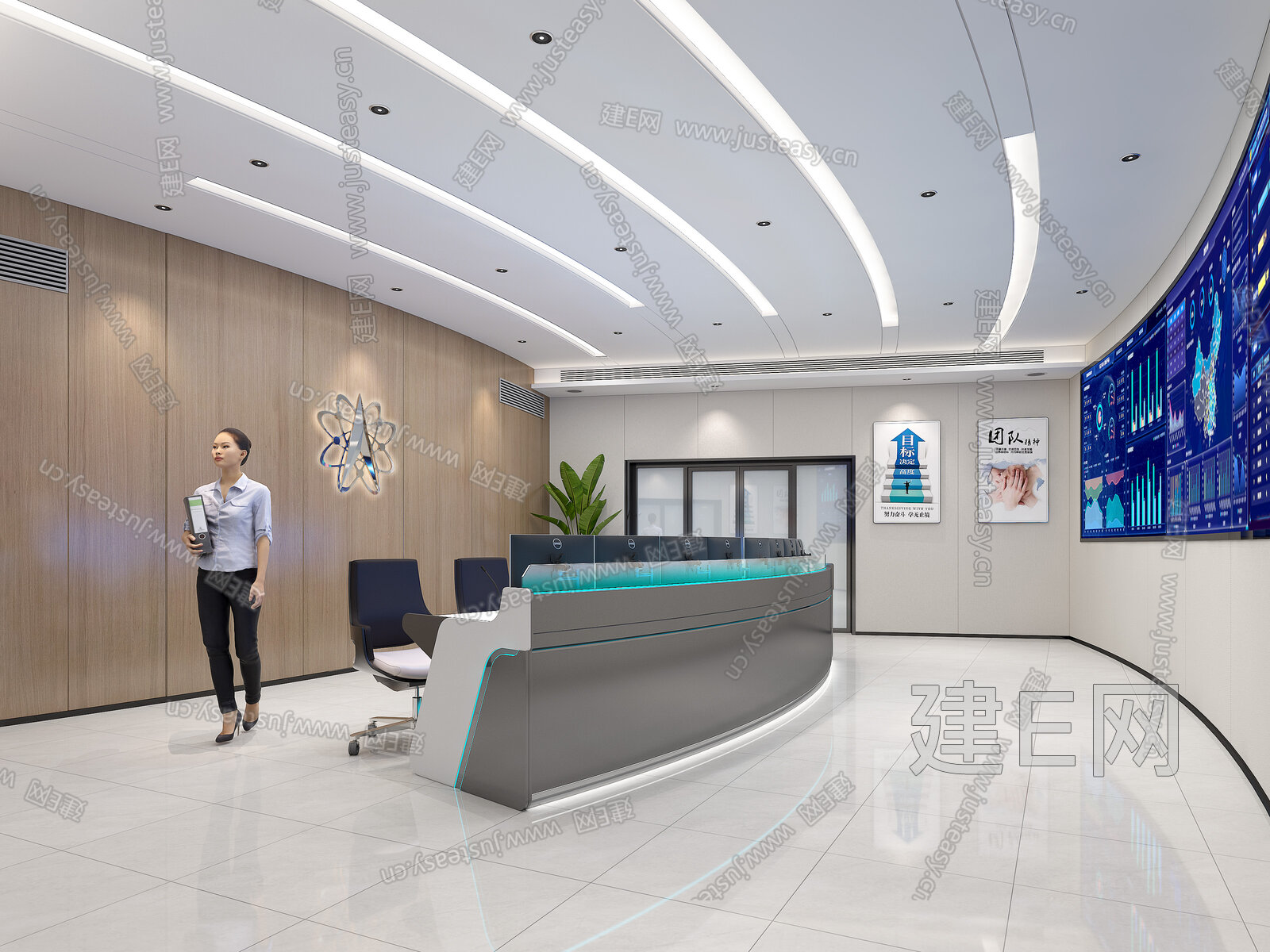 【现代指挥中心监控室3d模型】建e网现代指挥中心监控室3d模型下载 Id107370852 打造3d现代指挥中心监控室模型免费下载平台