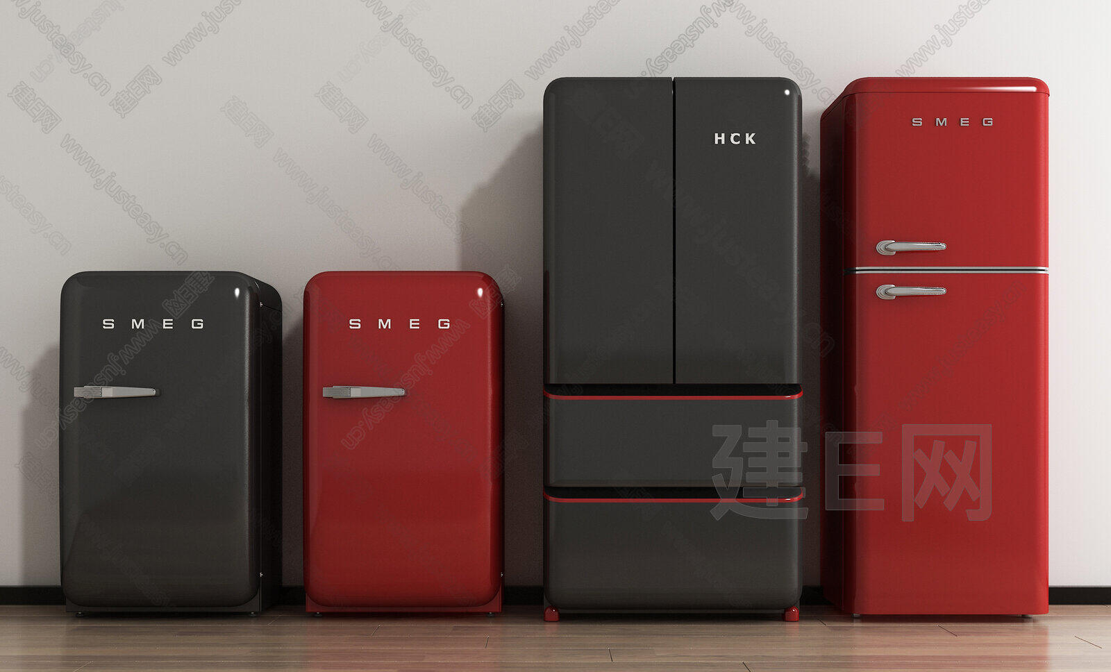 【现代哈士奇复古小冰箱3d模型】建e网现代哈士奇复古小冰箱3d模型下载 Id100686083 打造3d现代哈士奇复古小冰箱模型免费下载平台