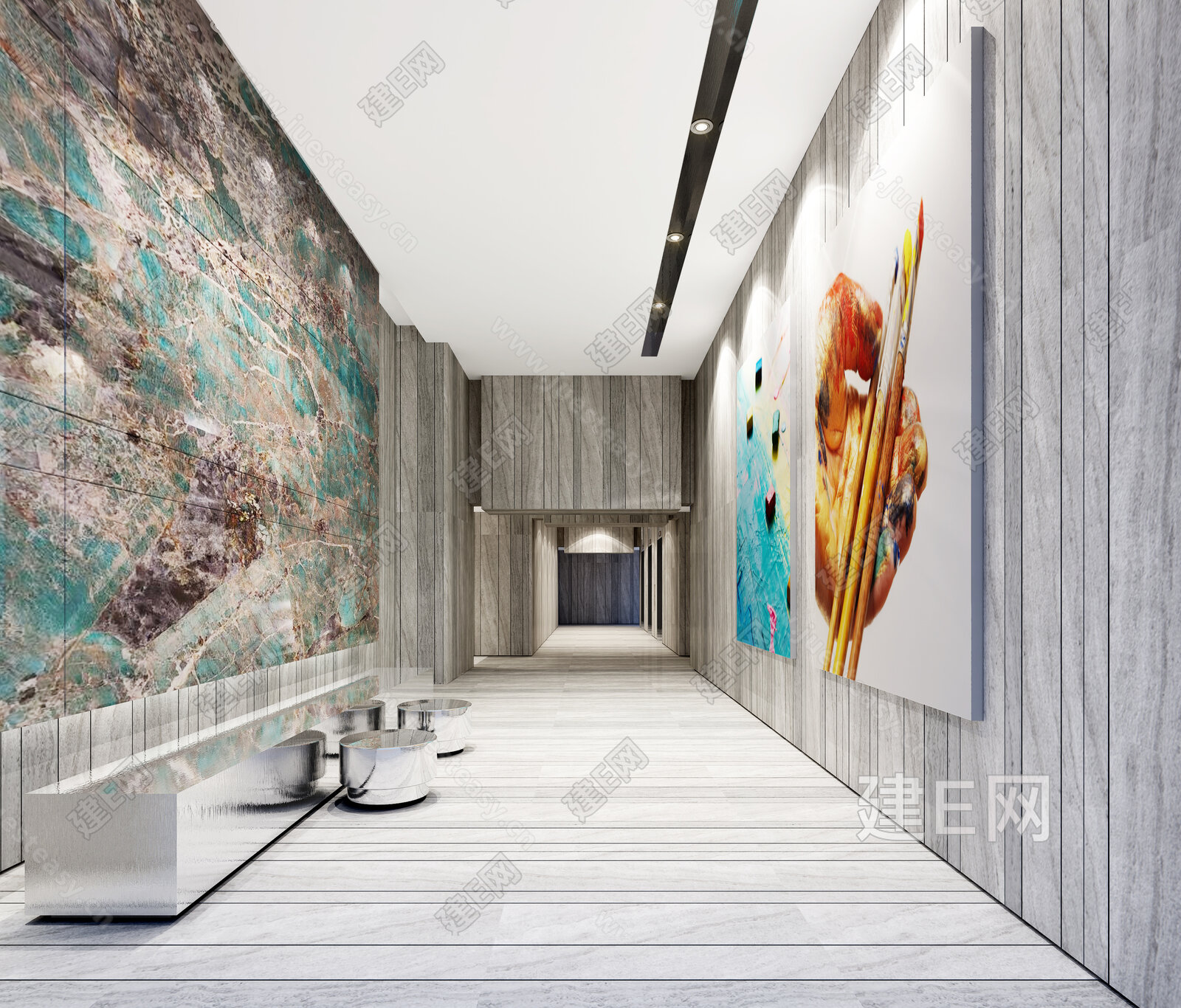 【现代办公楼门厅3d模型】建e网现代办公楼门厅3d模型下载 Id101275954 打造3d现代办公楼门厅模型免费下载平台