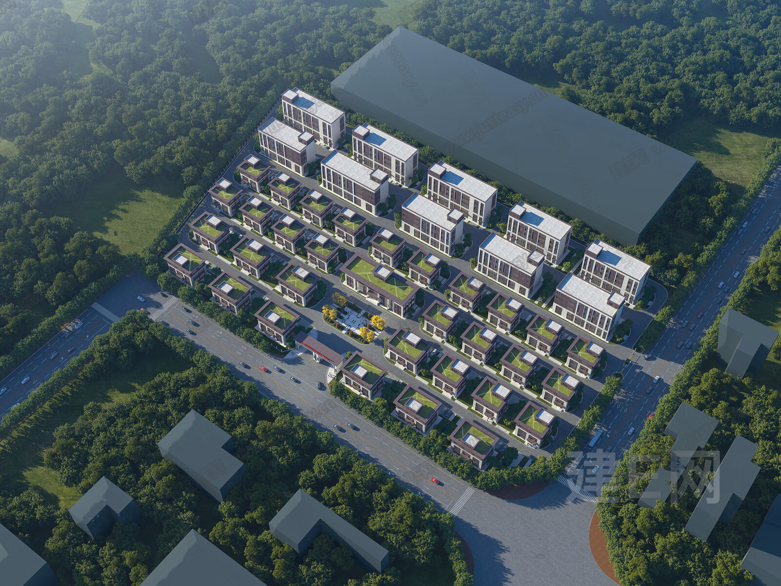 【现代多层办公楼3d模型】建e网现代多层办公楼3d模型下载 Id102062463 打造3d现代多层办公楼模型免费下载平台