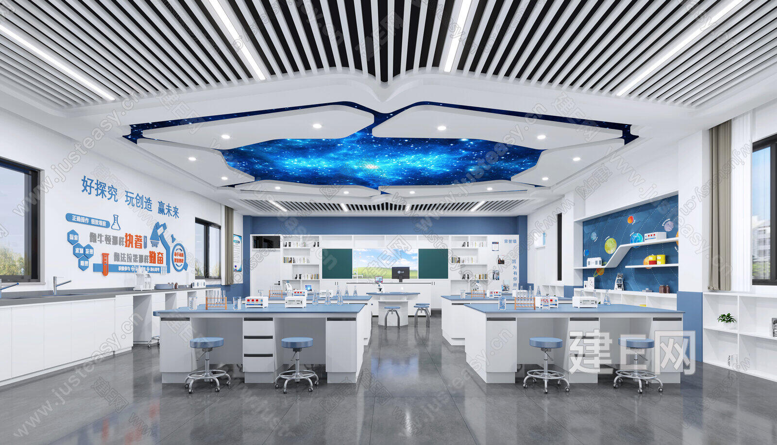 【现代化学实验室3d模型】建e网现代化学实验室3d模型下载 Id103045485 打造3d现代化学实验室模型免费下载平台