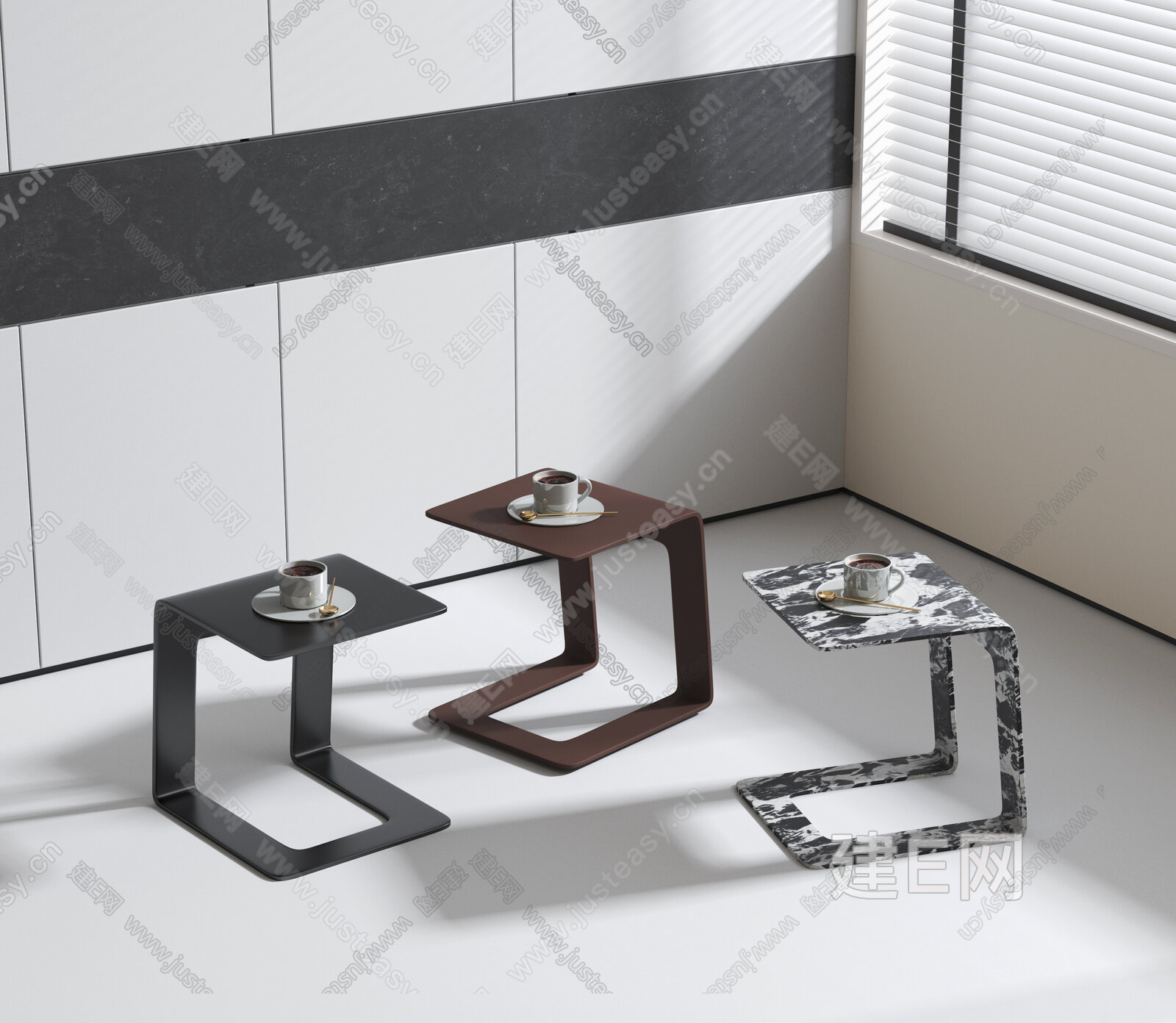 【现代边几角几3d模型】建e网 现代边几角几3d模型下载[id 103241988] 打造3d现代边几角几模型免费下载平台