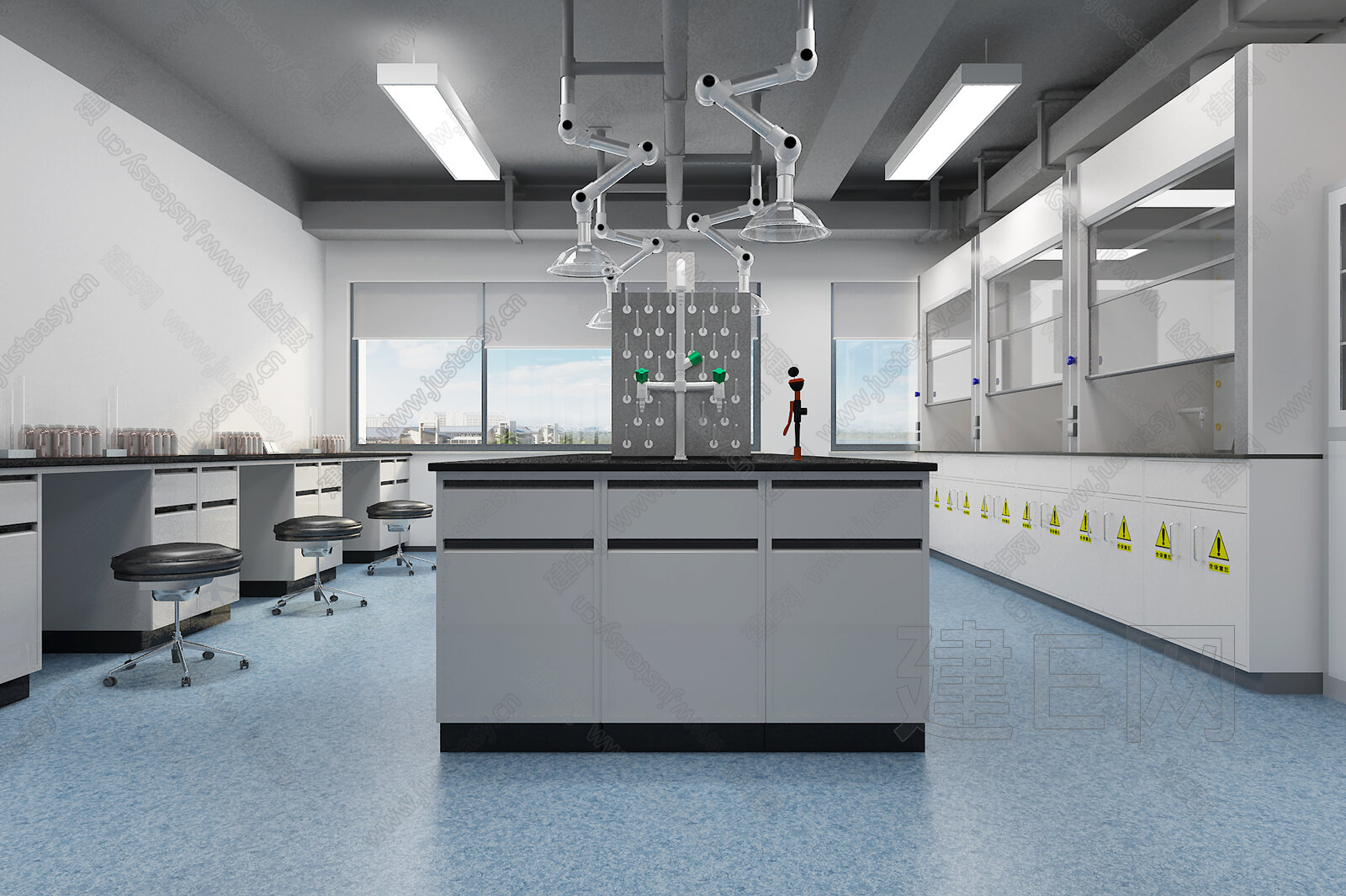 【现代实验室3d模型】建e网现代实验室3d模型下载 Id116480502 打造3d现代实验室模型免费下载平台