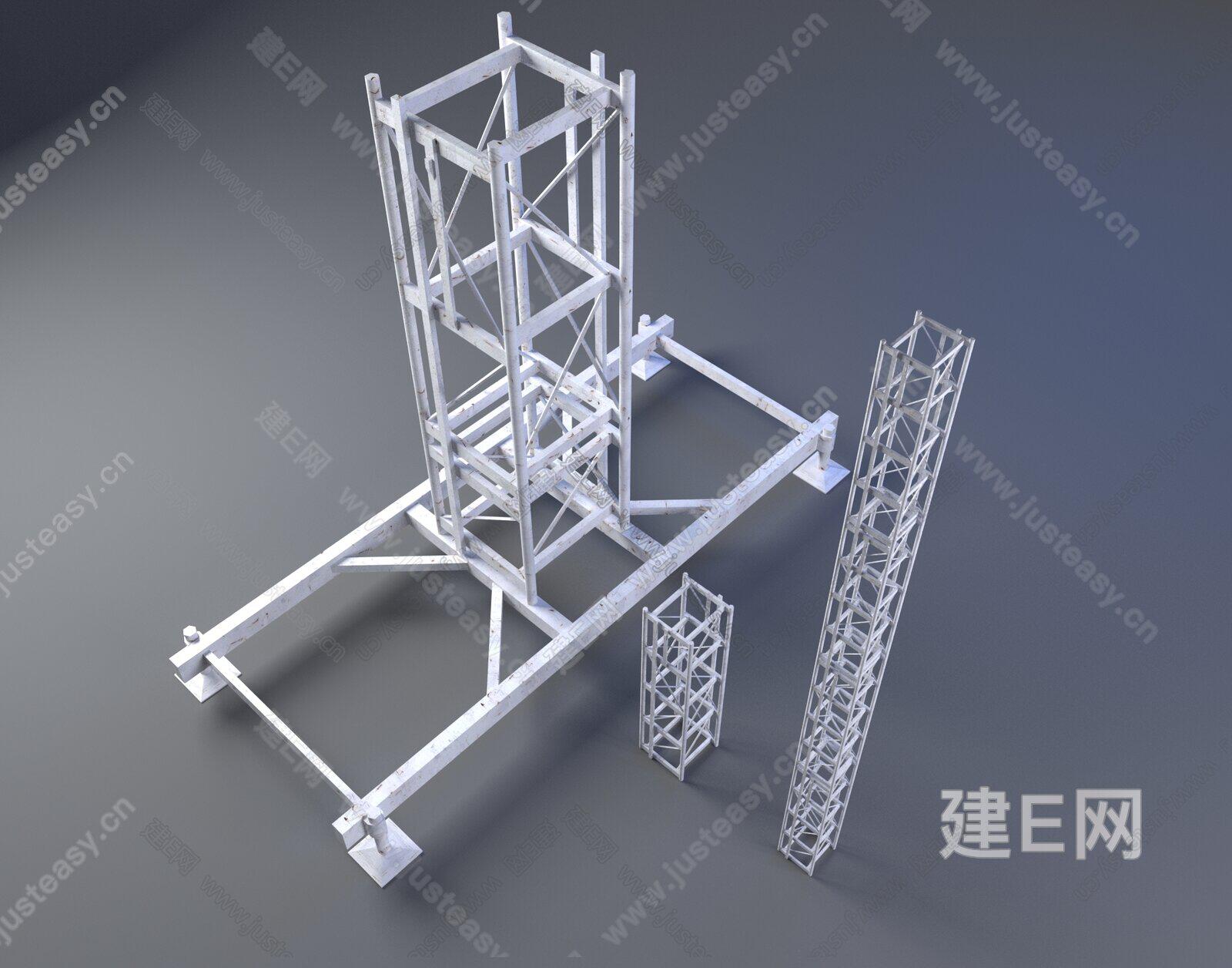 【现代钢骨架3d模型】建e网现代钢骨架3d模型下载 Id109533625 打造3d现代钢骨架模型免费下载平台