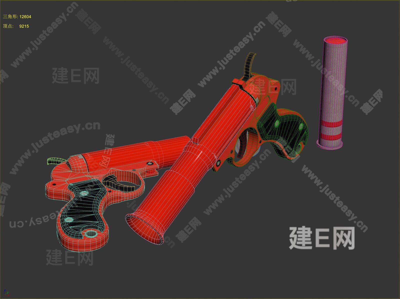 【照明枪 信号枪 信号弹 照明弹3d模型】建e网照明枪 信号枪 信号弹 照明弹3d模型下载 Id111499651 打造3d照明枪 信号