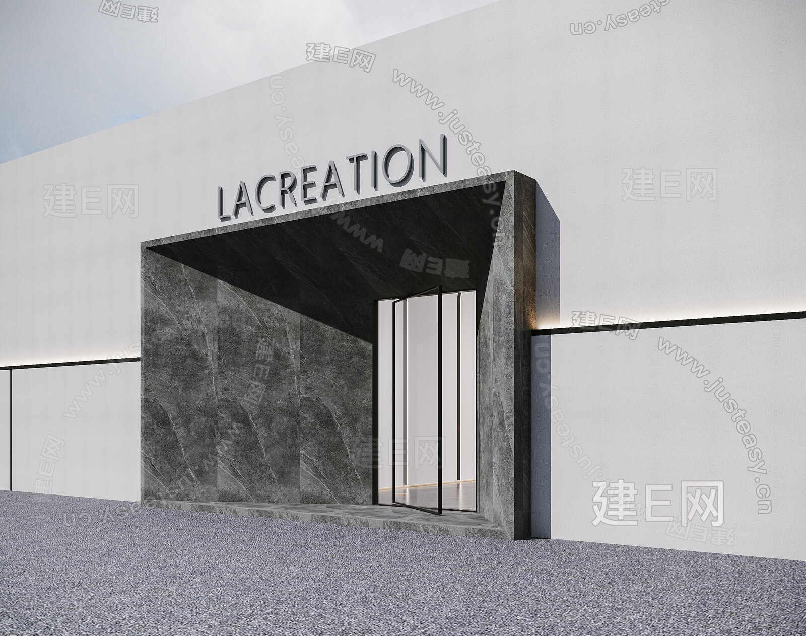 【现代店铺门头3d模型】建e网现代店铺门头3d模型下载 Id111302937 打造3d现代店铺门头模型免费下载平台