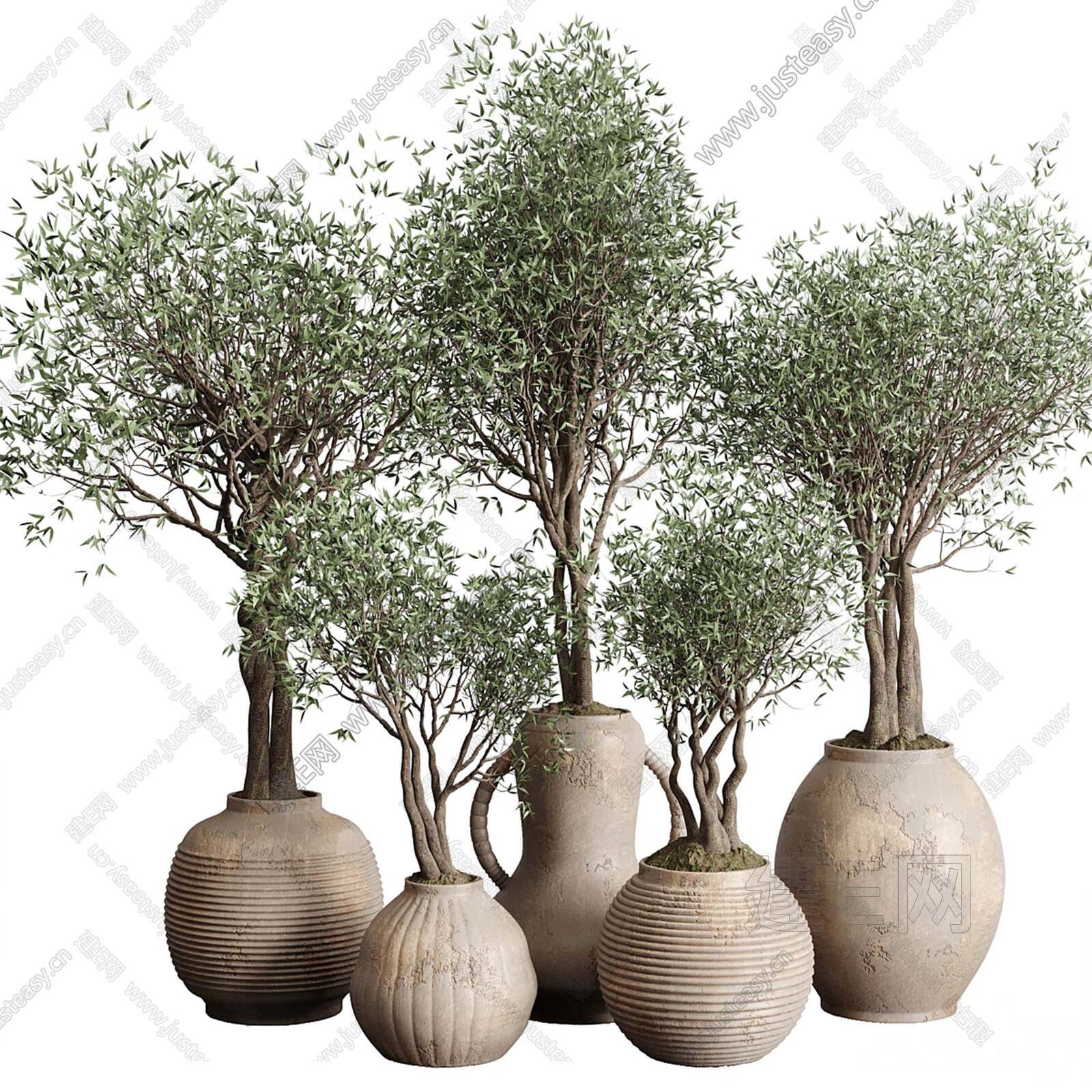 【现代植物盆栽3d模型】建e网现代植物盆栽3d模型下载 Id111696381 打造3d现代植物盆栽模型免费下载平台