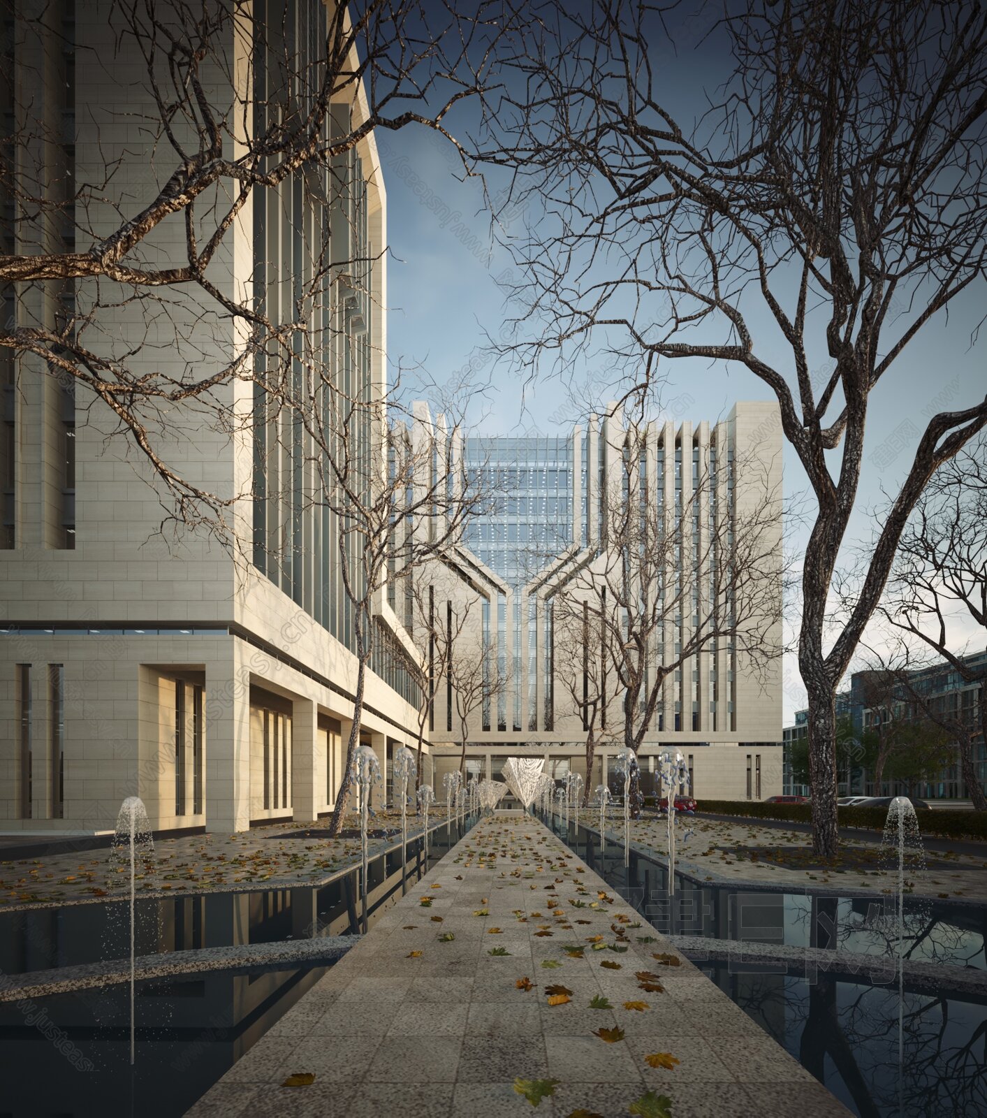 【现代多层办公楼建筑3d模型】建e网现代多层办公楼建筑3d模型下载 Id106649789 打造3d现代多层办公楼建筑模型免费下载平台