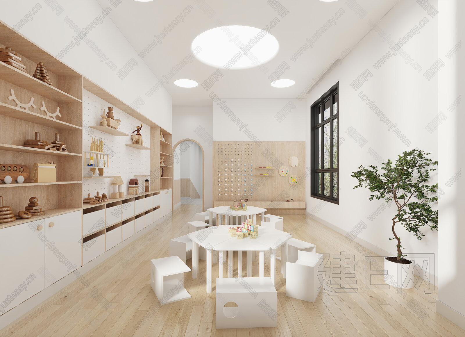 【现代幼儿园构建室3d模型】建e网现代幼儿园构建室3d模型下载 Id102389886 打造3d现代幼儿园构建室模型免费下载平台