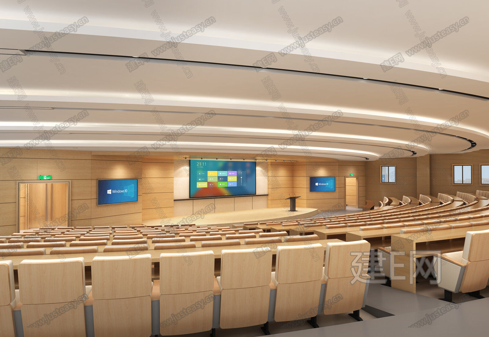 【现代阶梯教室3d模型】建e网现代阶梯教室3d模型下载 Id109533261 打造3d现代阶梯教室模型免费下载平台