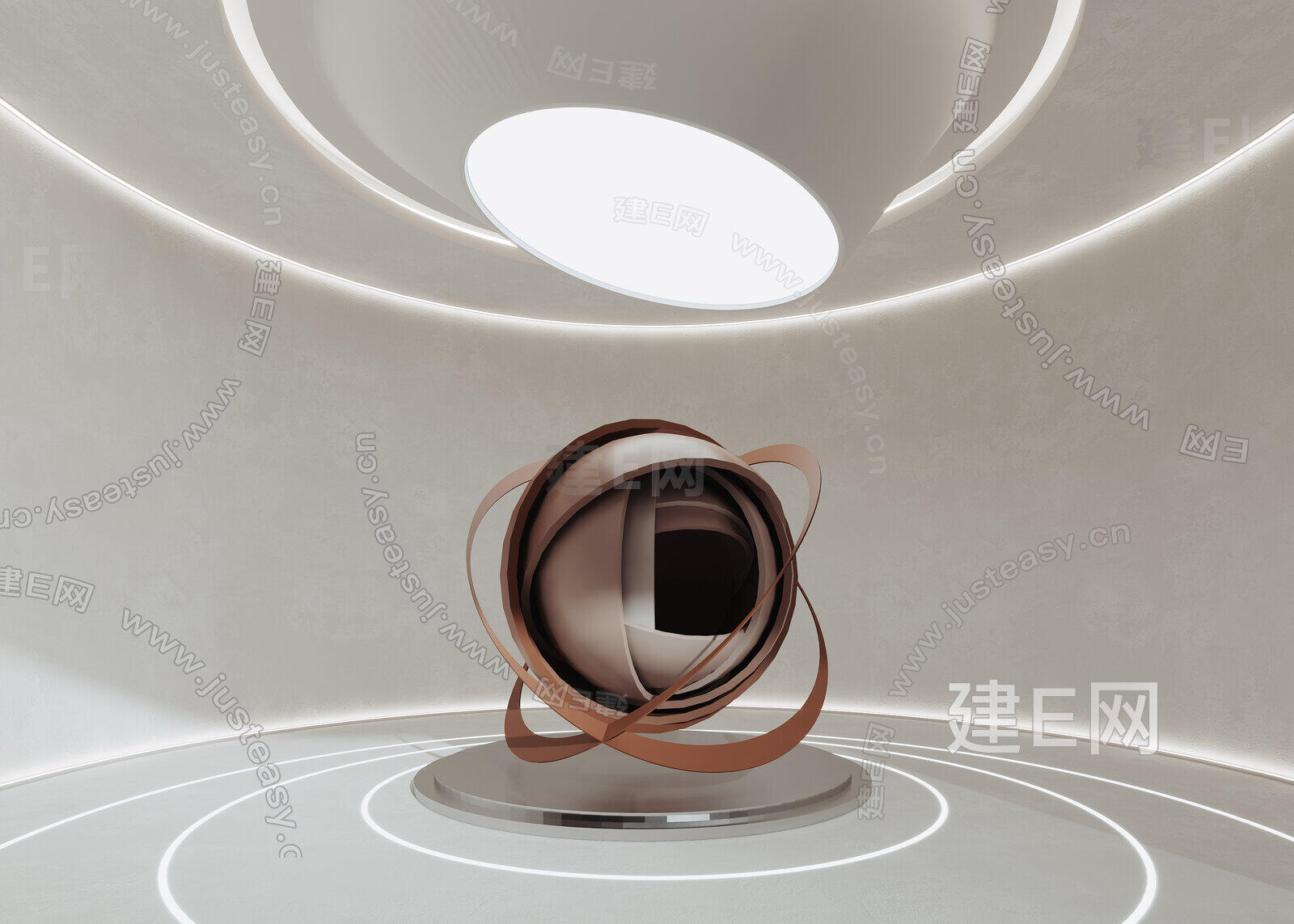 【现代不锈钢艺术装置3d模型】建e网现代不锈钢艺术装置3d模型下载 Id111041430 打造3d现代不锈钢艺术装置模型免费下载平台