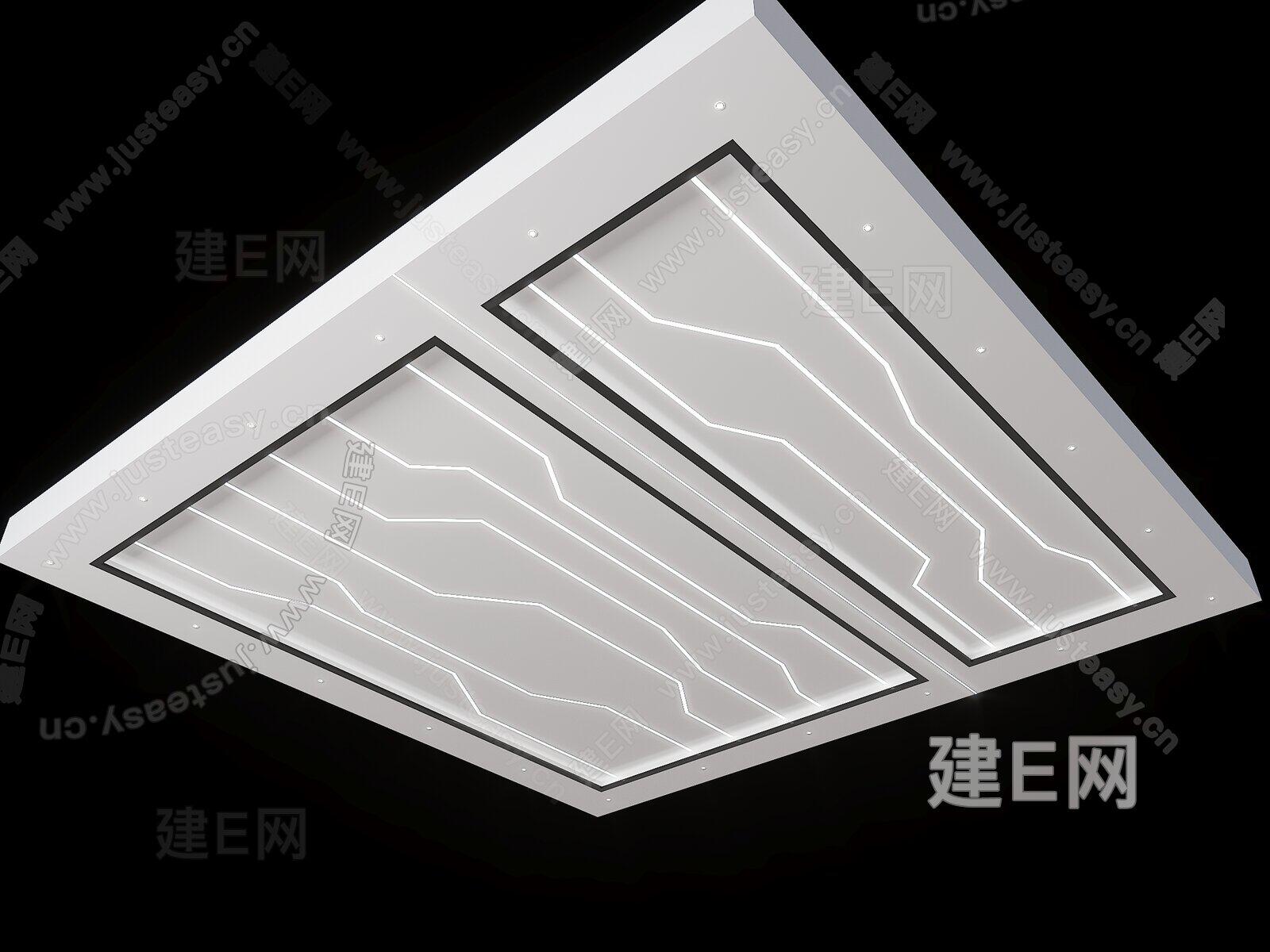 【现代简约吊顶3d模型】建e网现代简约吊顶3d模型下载 Id101472862 打造3d现代简约吊顶模型免费下载平台