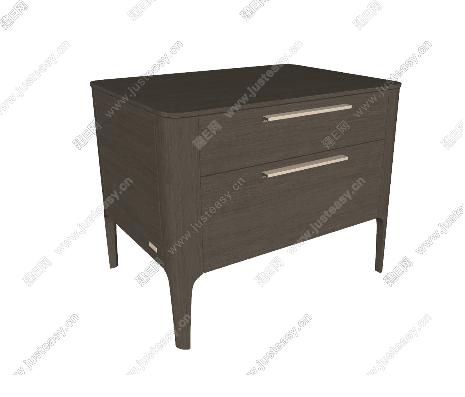 Minotti米洛提 现代床头柜模型SU模型下载[ID:109663106]_建e网su模型