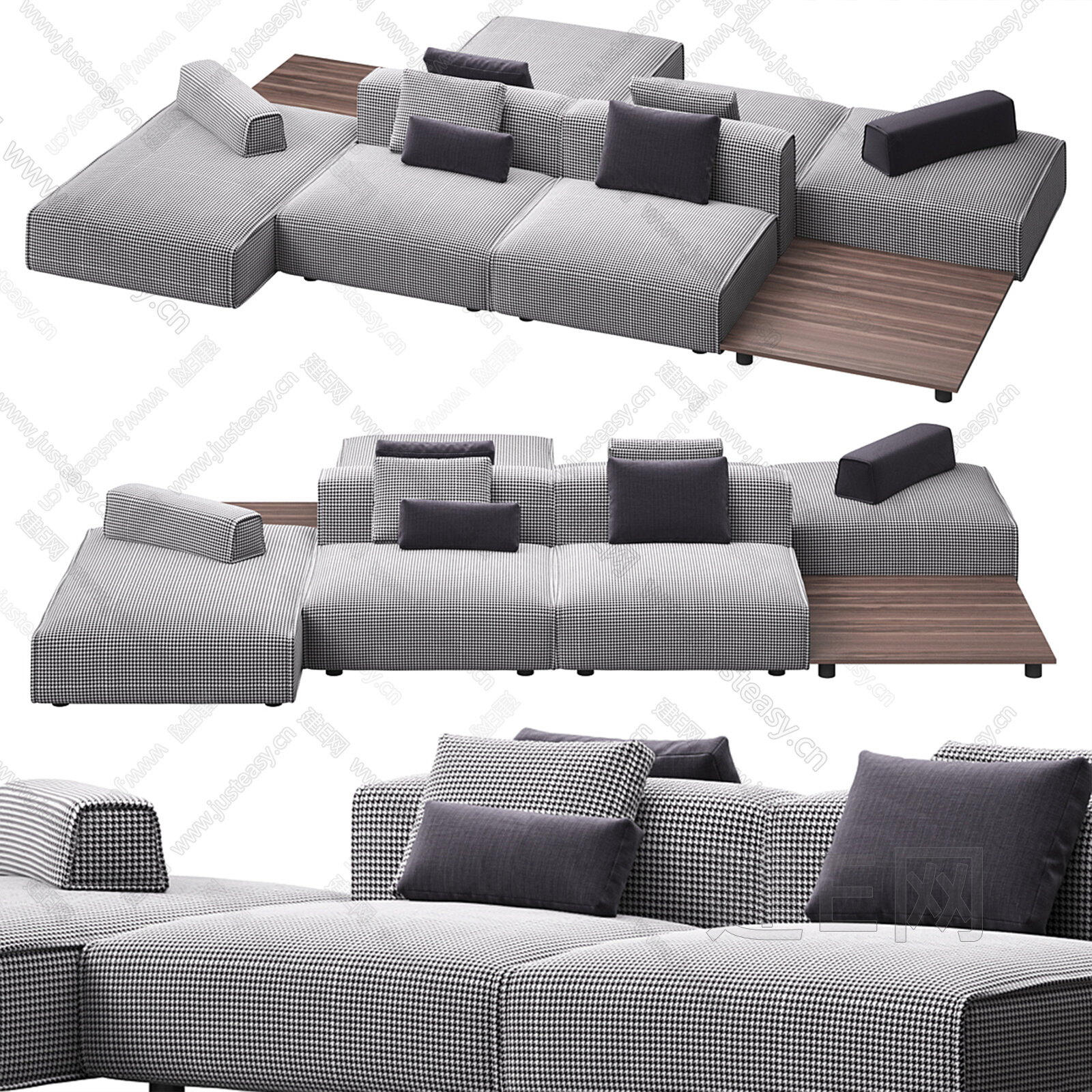 【Lema 双面沙发3d模型】建e网_Lema 双面沙发3d模型下载[ID:113072836]_打造3dLema 双面沙发模型免费下载平台