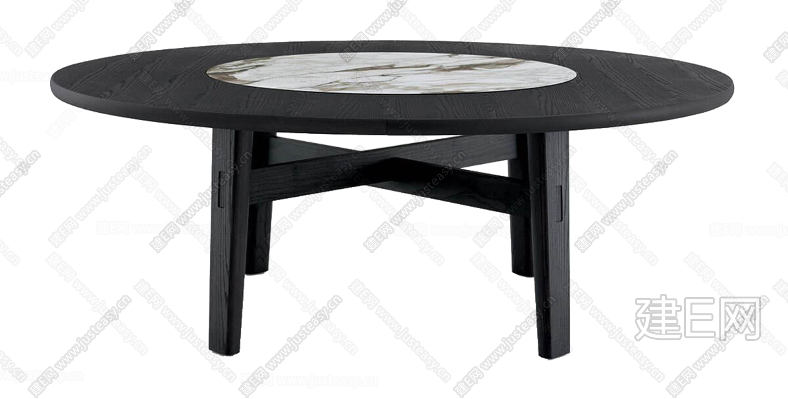 Poliform Home Hotel 圆餐桌-软装图片_建E室内设计网!