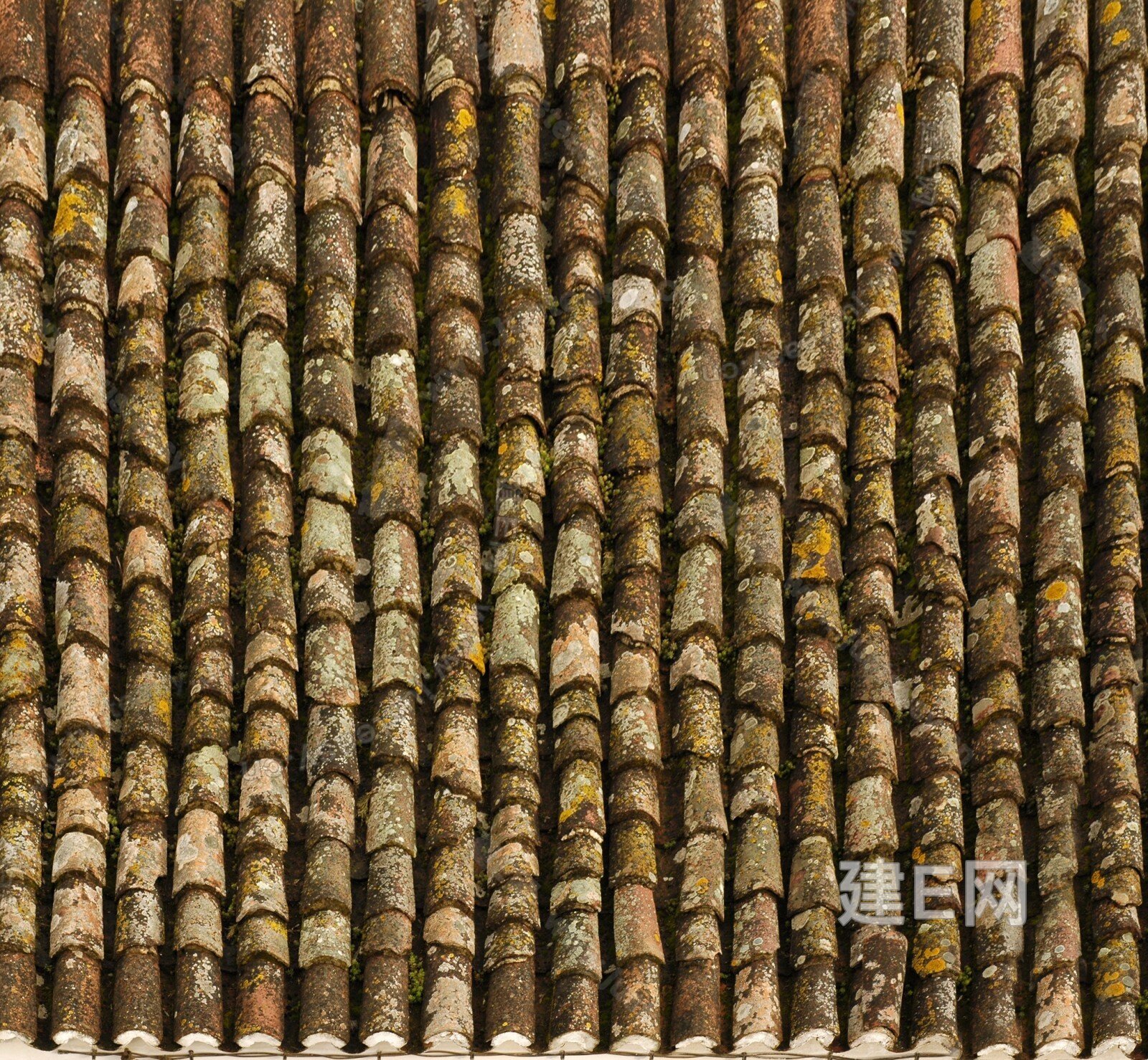 屋顶做旧瓦片 3d贴图下载[ID:113066021]_建E室内设计网